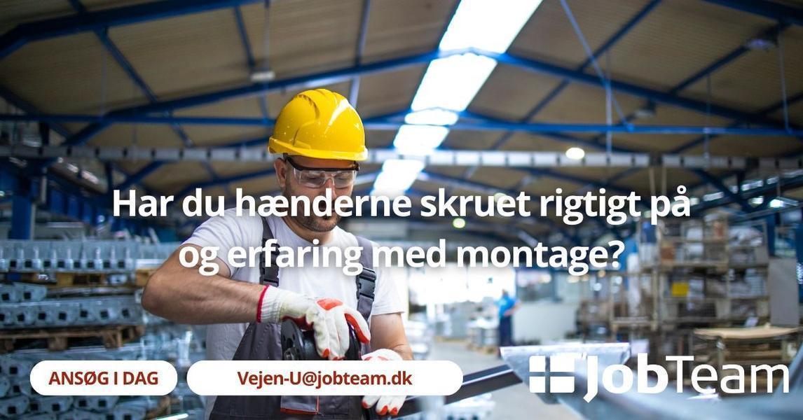 Har du hænderne skruet rigtigt på og erfaring med montage?