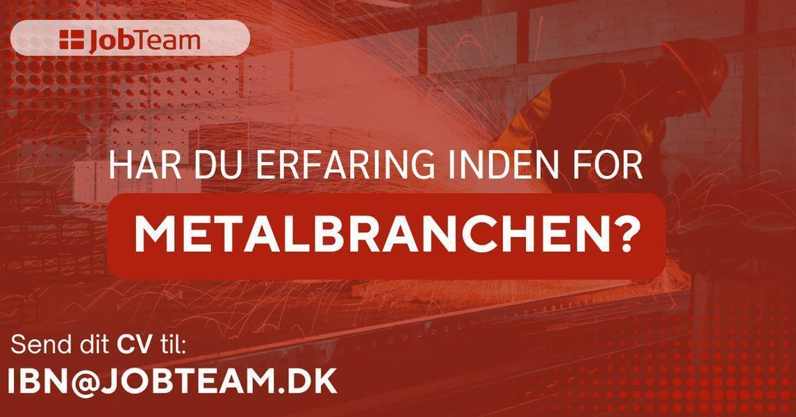 Metal-erfaring? Start din egen virksomhed med os i ryggen!
