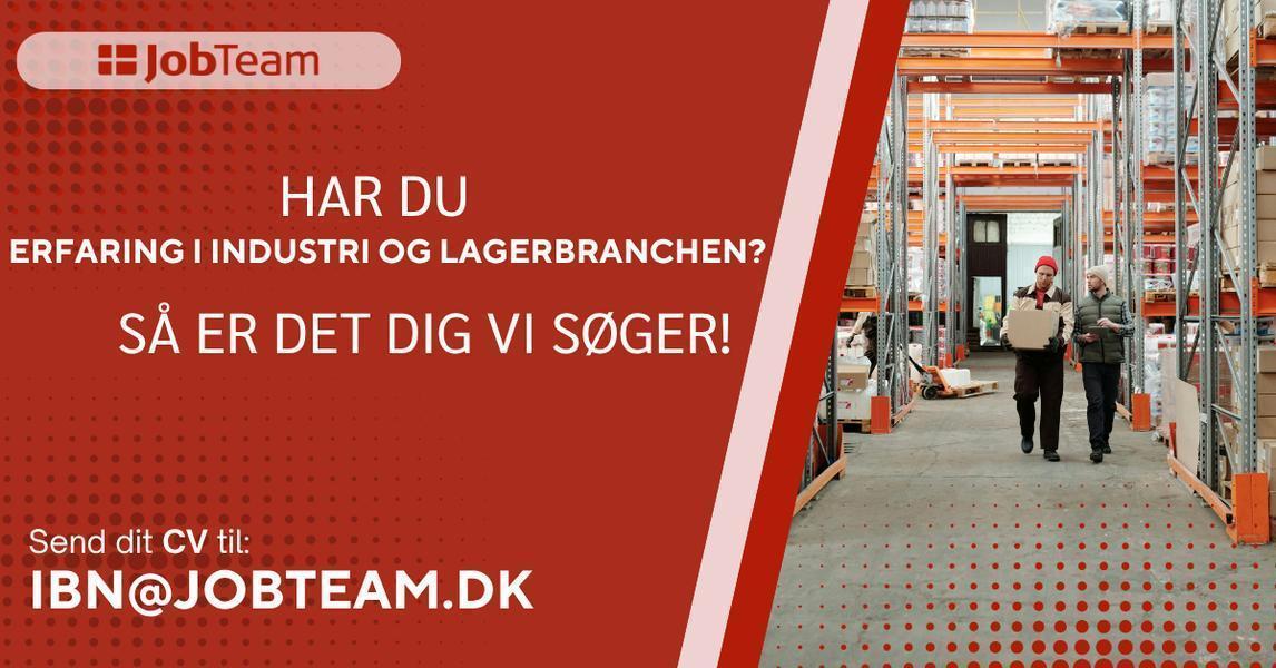 Har du erfaring i industri og lagerbranchen?