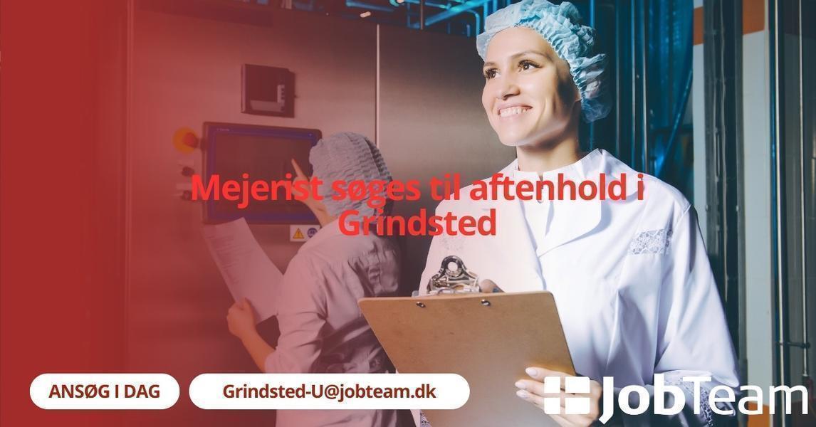 Mejerist søges til aftenhold i Grindsted