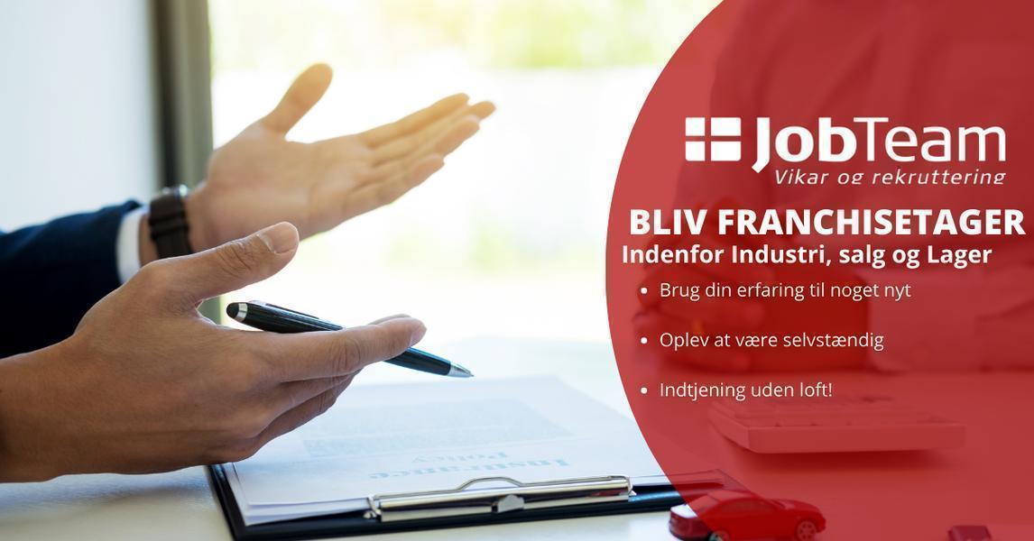 Franchisepartner Søges til Industri og Lager - Sydsjælland - Start din Selvstændige Rejse med ...
