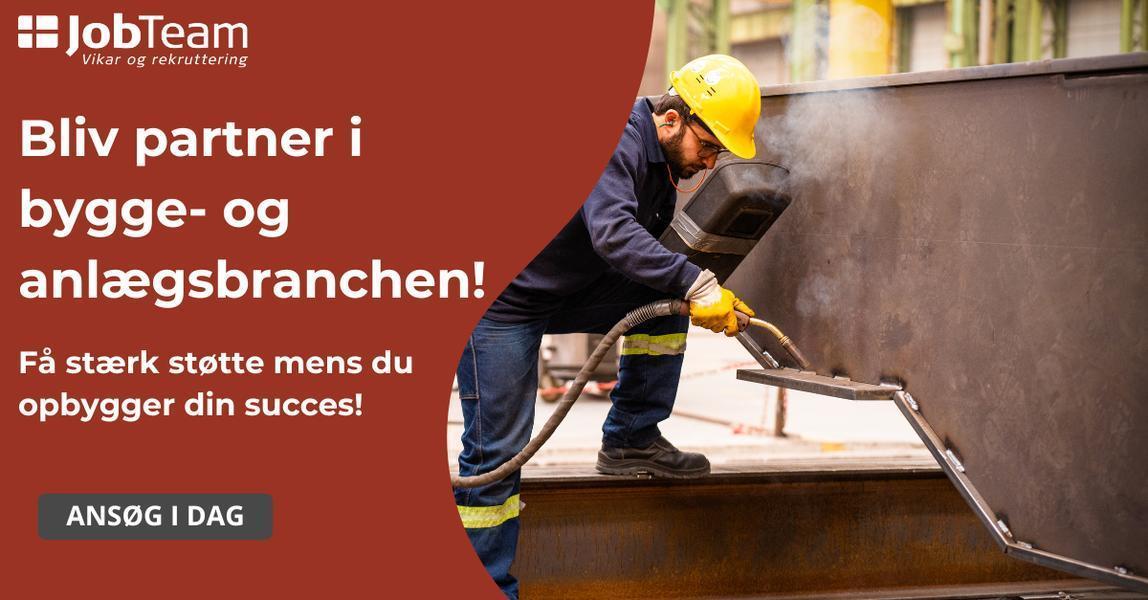 Byggebranche-erfaring? Bliv partner hos JobTeam!