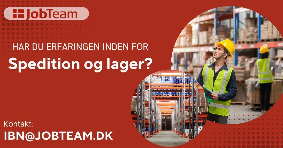 Har du erfaring inden for spedition og lager?