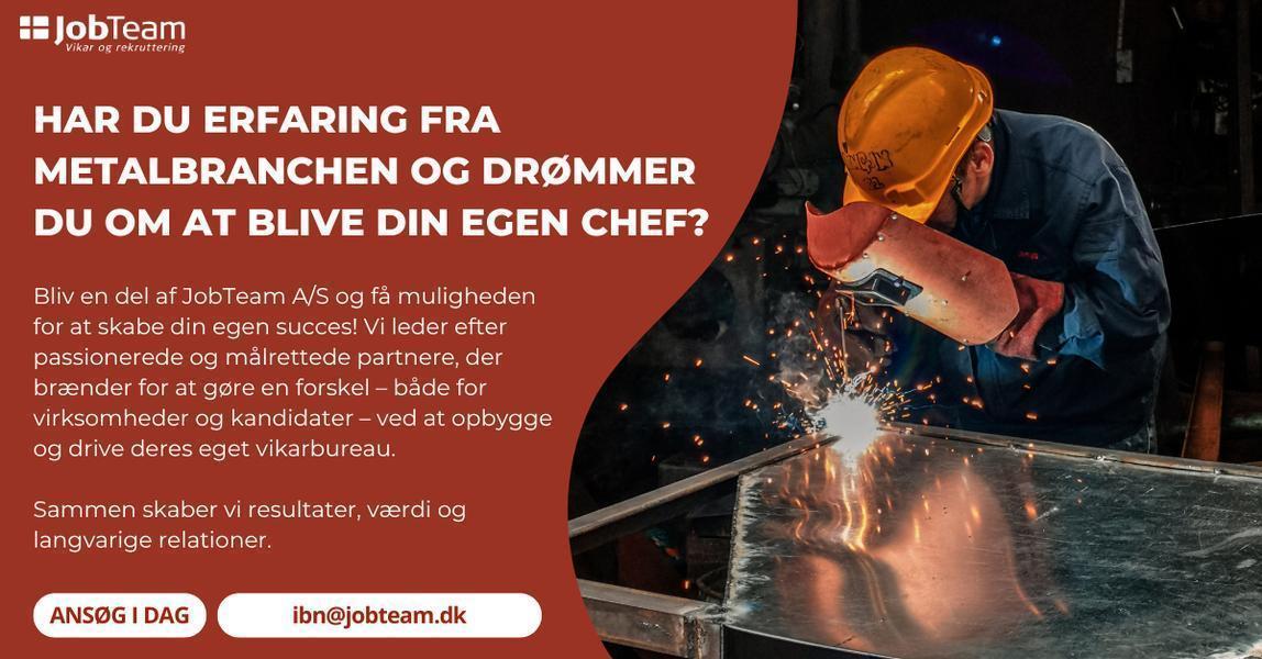 Odense - Har du erfaring fra metalbranchen og drømmer du om at blive ...