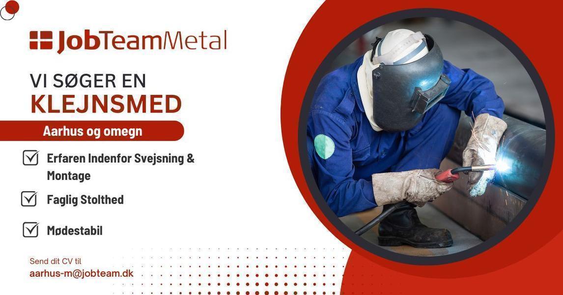 Montage og MAG-svejsning i Aarhus Omegn