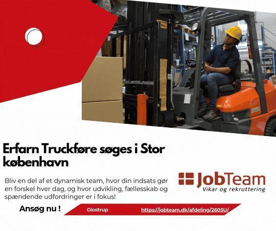 TRUCKFØRER TIL LAGER – STORKØBENHAVN