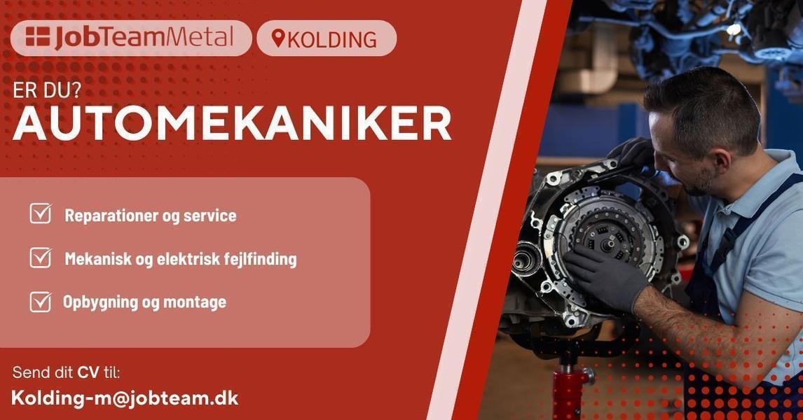 Allround automekaniker søges nær Kolding