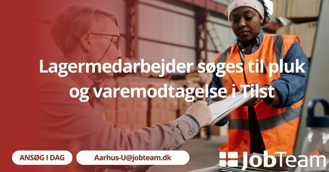 Lagermedarbejder søges til pluk og varemodtagelse i Tilst