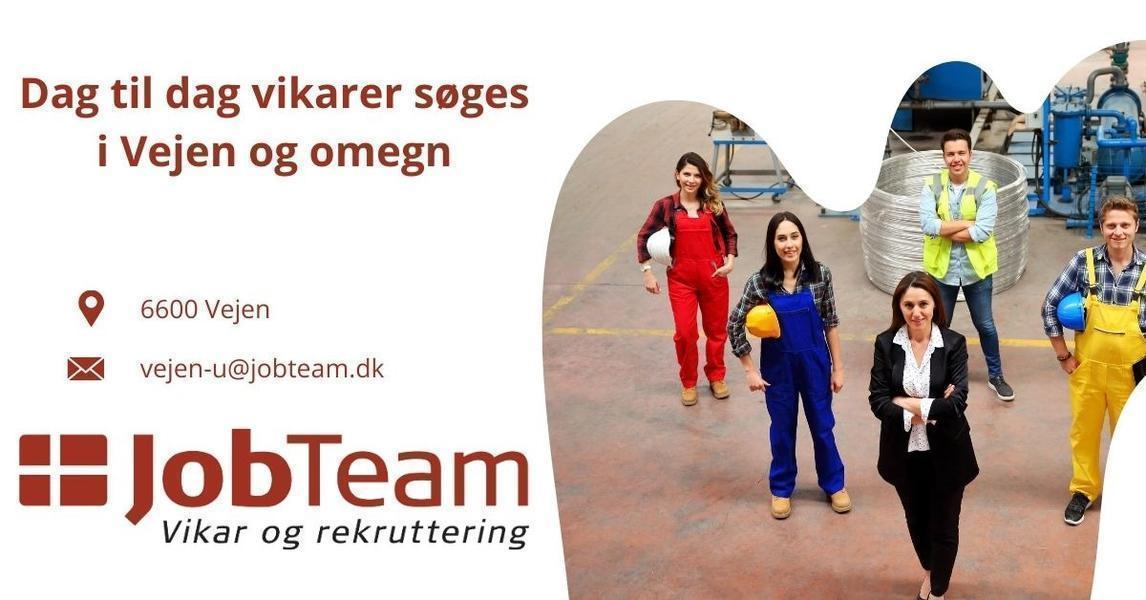 Dag til dag vikarer søges i Vejen og omegn