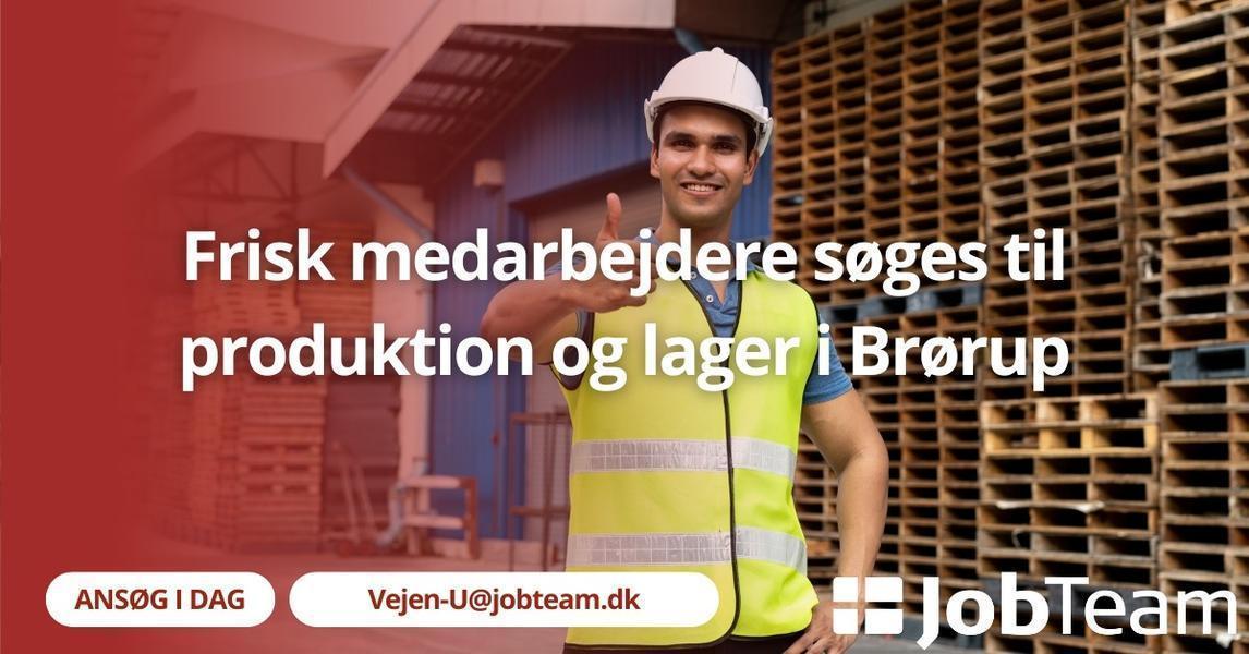 Er du klar på en masse overarbejde og vil arbejde lager og produktion ...