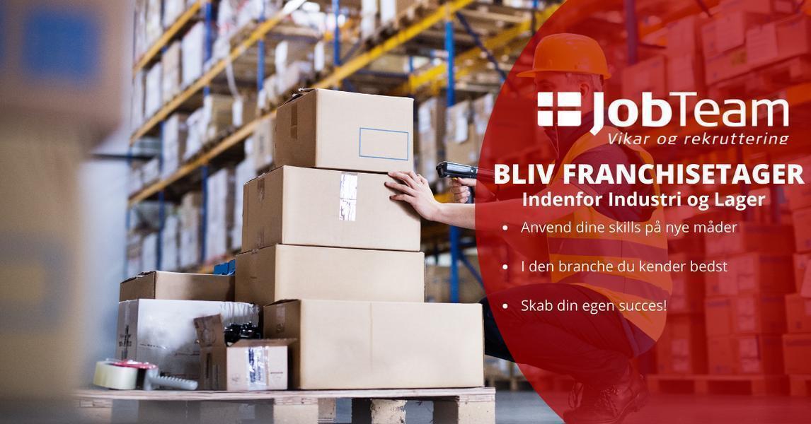 Franchisepartner Søges til Industri og Lager - Start din Selvstændige Rejse med JobTeam A/S!