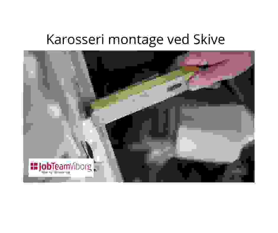Ufaglært Montage af karosseri på lastbiler